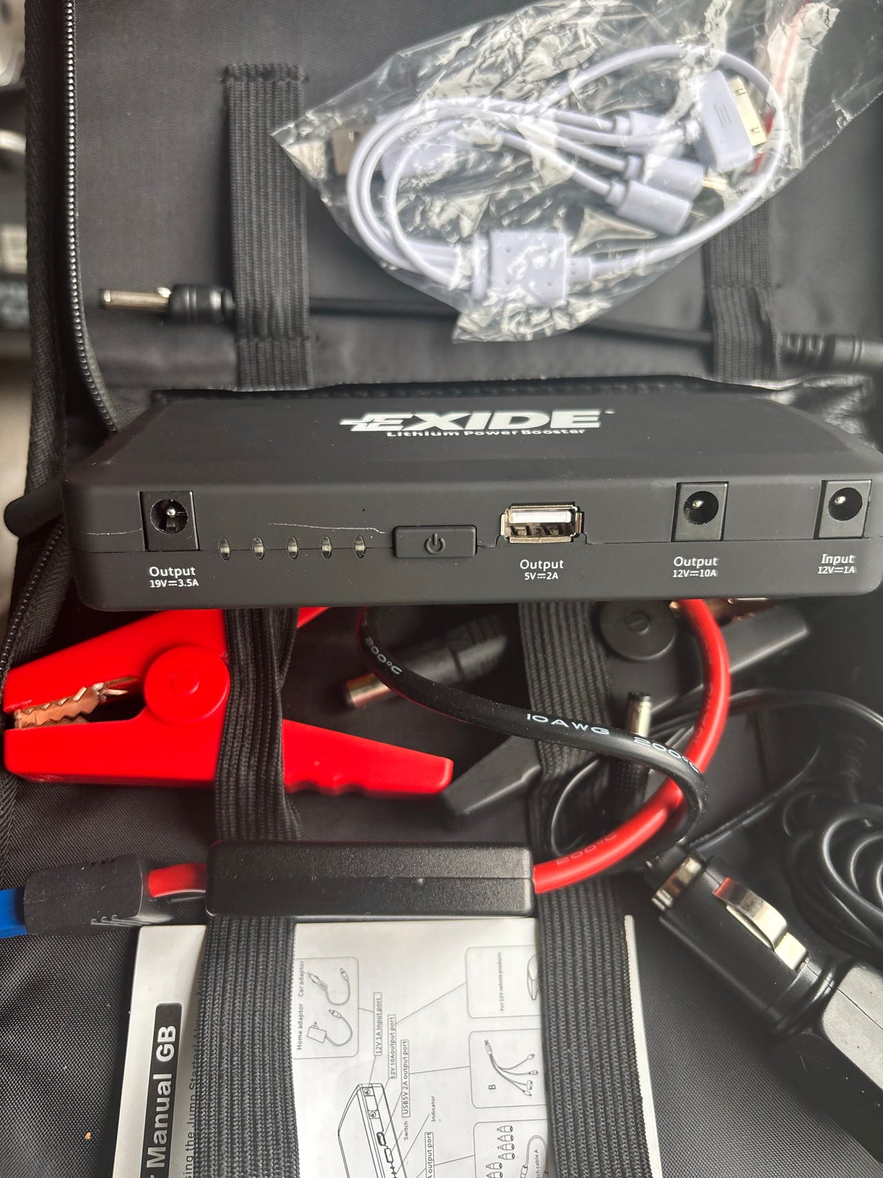 Exide Lithium Power Booster Bærbar Batterilader og Startbatteri | FINN ...