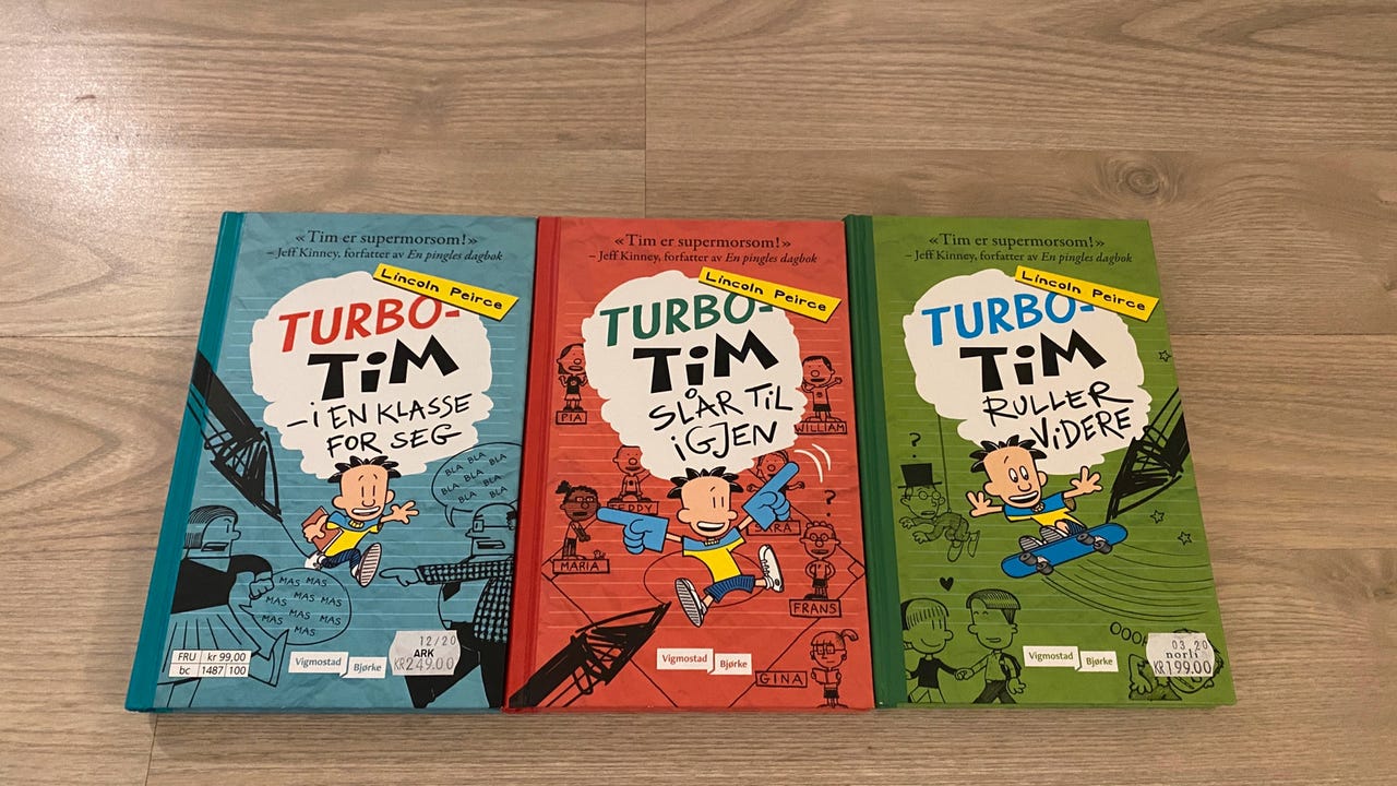 Turbo Tim bøker | FINN-torget
