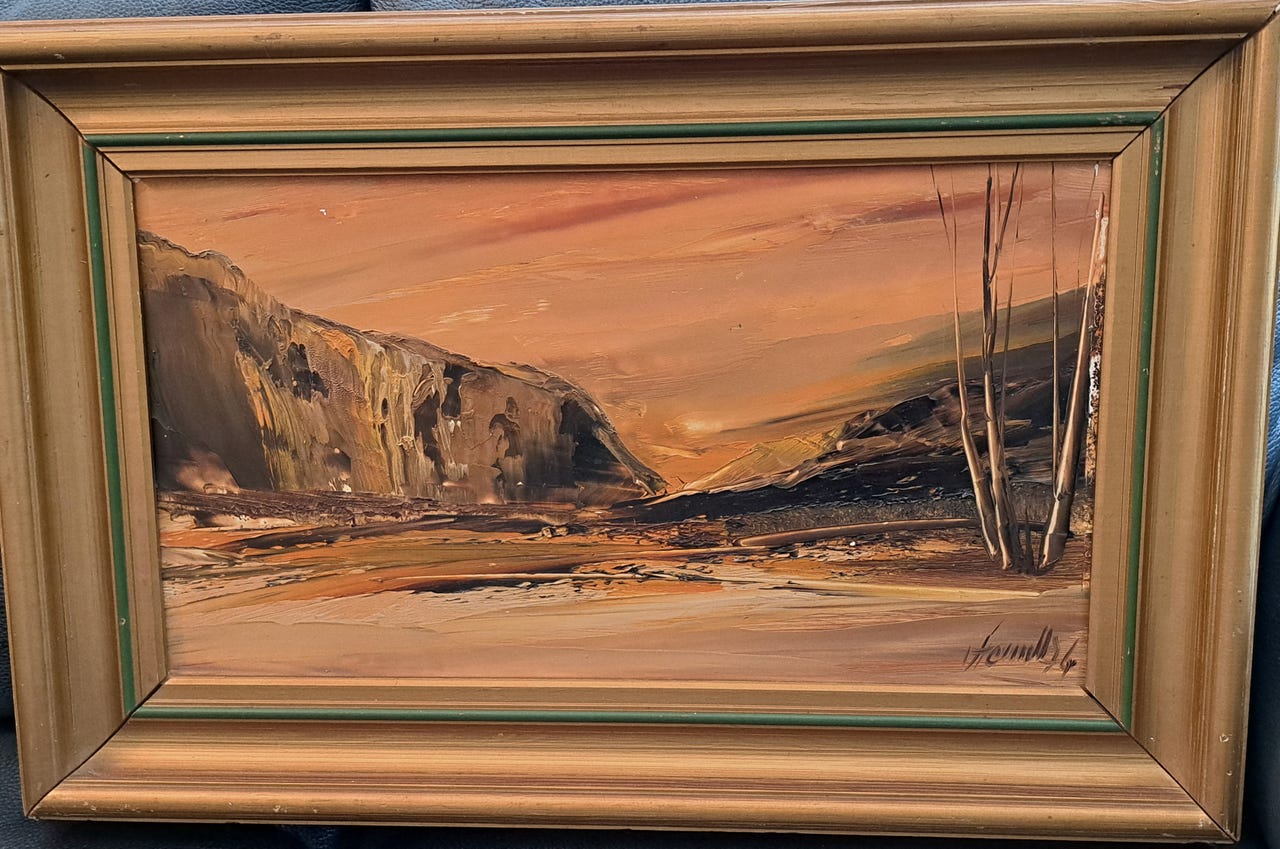 Edwin Maria Steindl - Maleri av Romsdalsfjord | FINN-torget