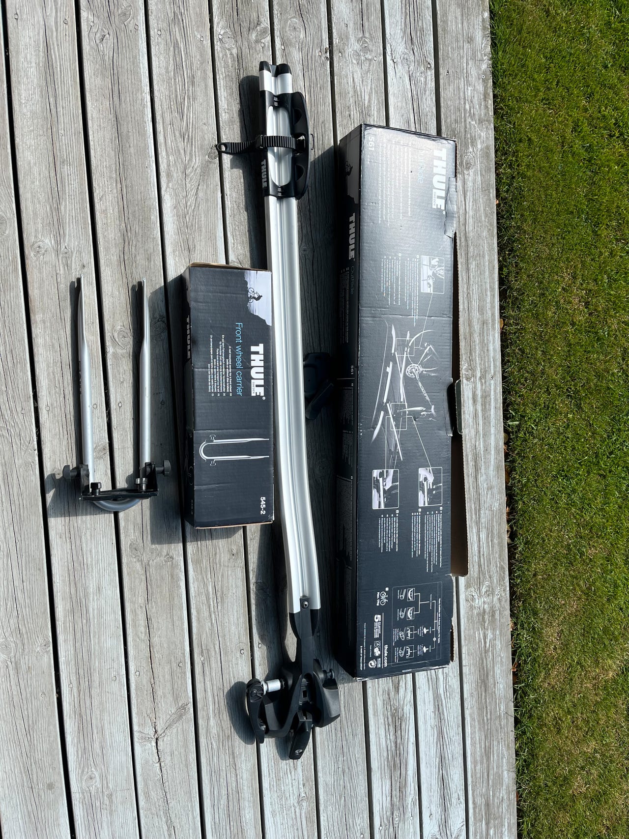 Thule – OutRide 561 Takstativ til sykkel inkludert front wheel carrier ...