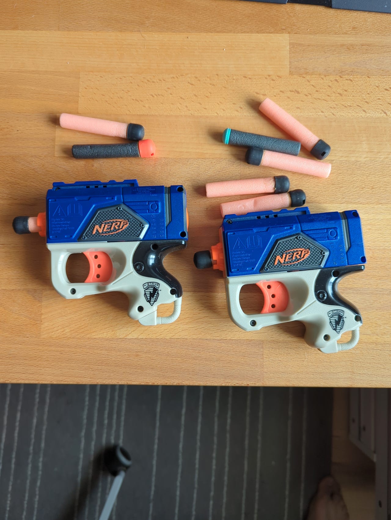 2 stk Nerf med 9 skumskudd | FINN-torget