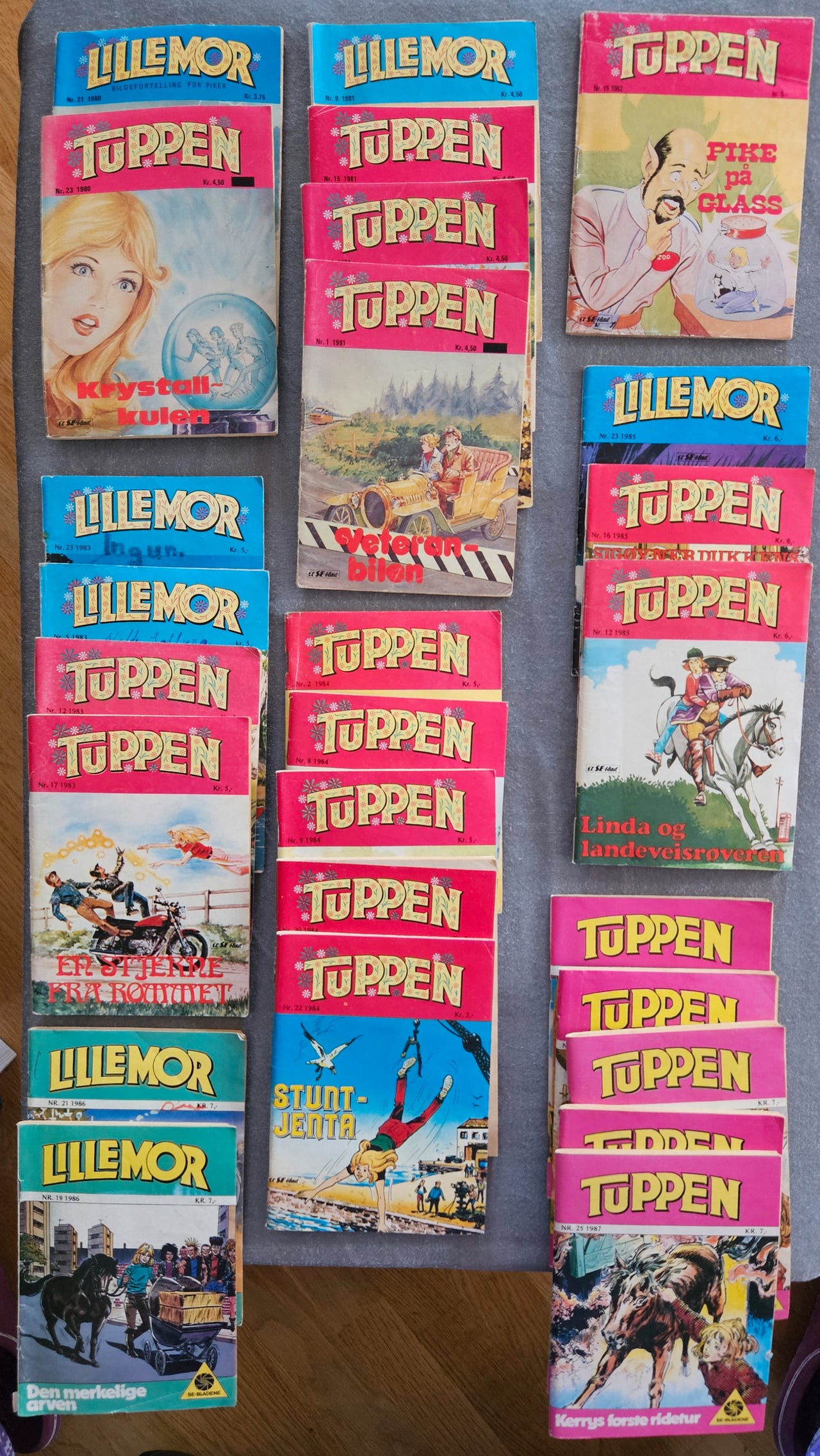 26 stk Tuppen og Lillemor blader (80-tallet) | FINN-torget