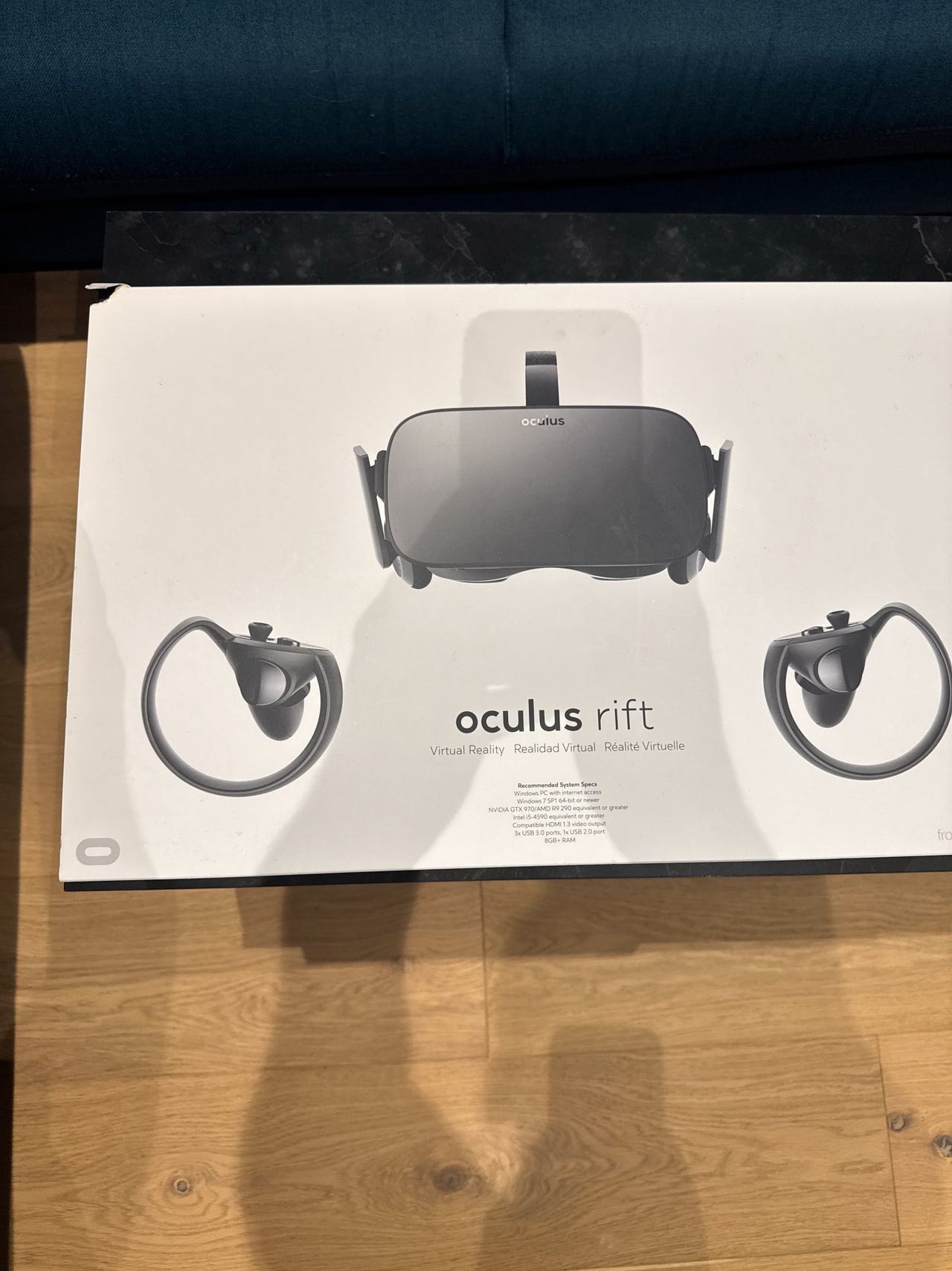 Oculus rift Vr headsett med kontroller og basestasjoner | FINN-torget