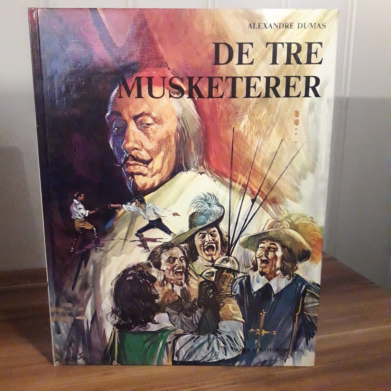 (1978) De tre musketerer - Alexander Dumas - Norsk Kunstforlag | FINN ...