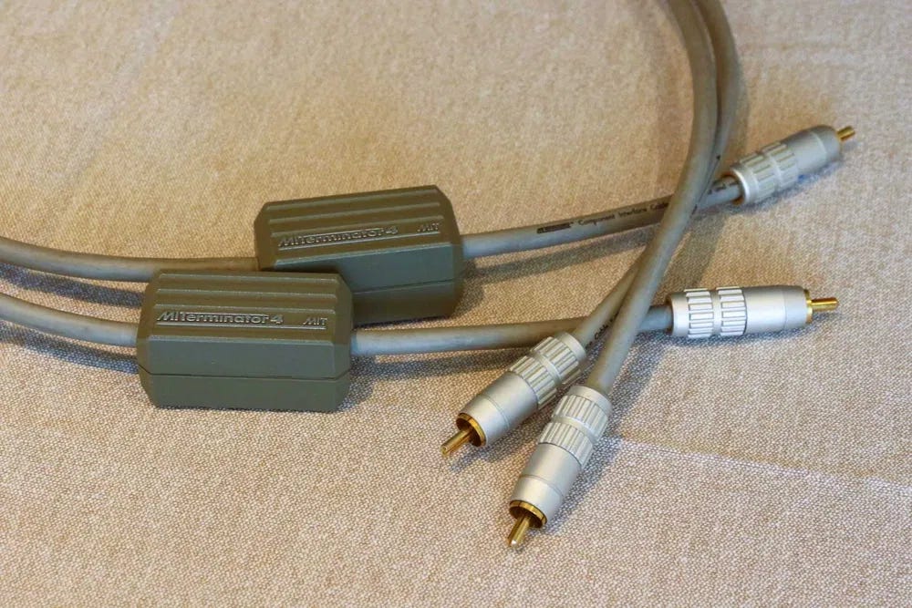 Kabel interconnect MIT Terminator 4 RCA | FINN-torget