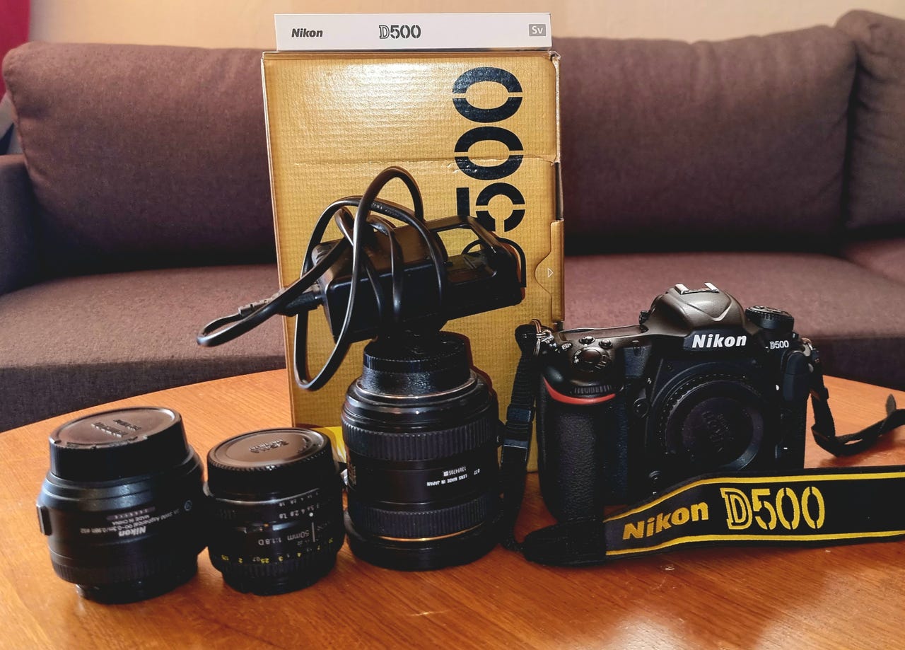 Nikon D500 i orginal embalasje m/objektiv | FINN-torget