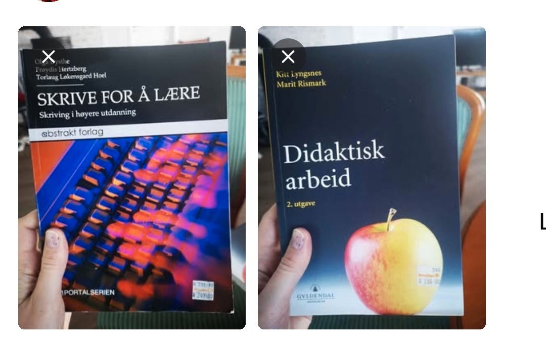 "Didaktisk arbeid", og "Skrive for å lære" | FINN-torget