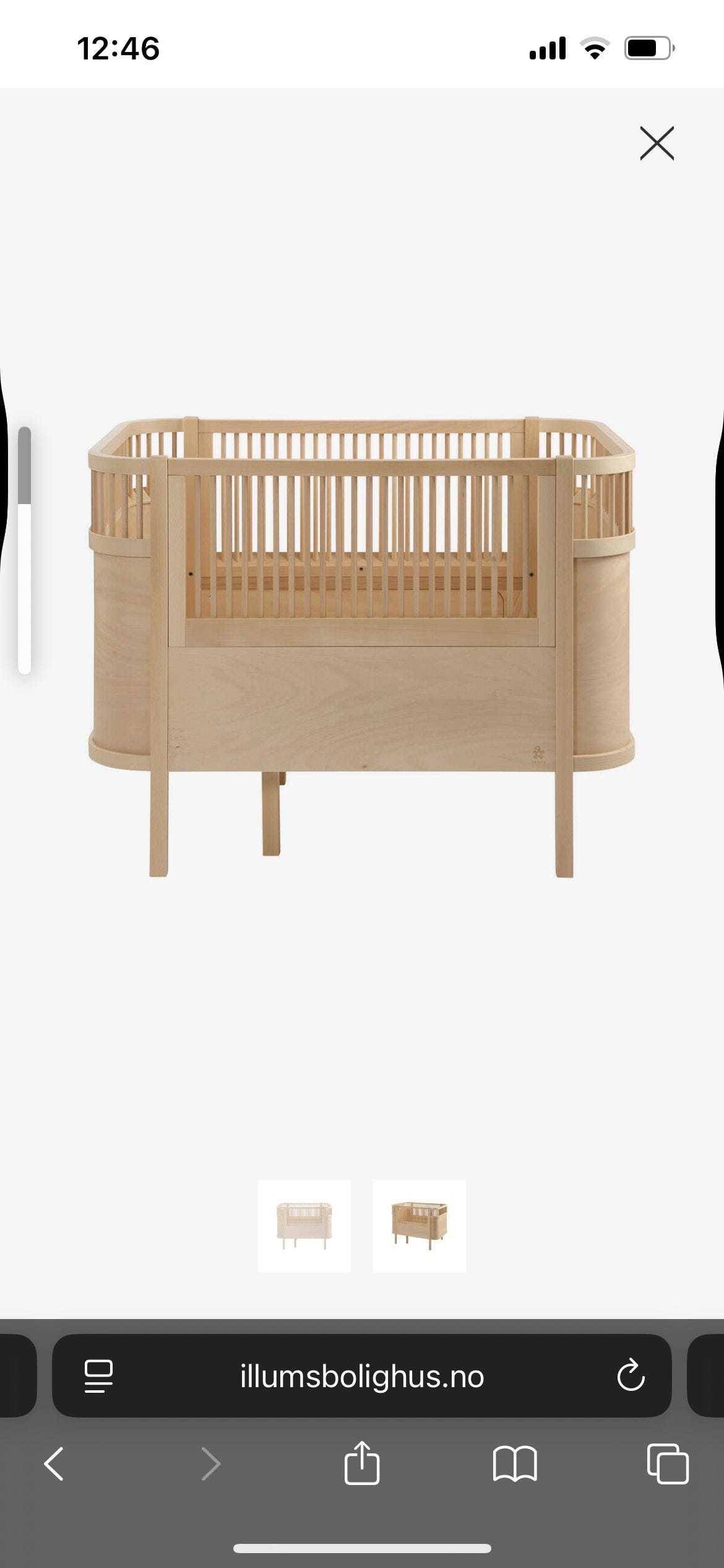 Sebra seng | FINN-torget