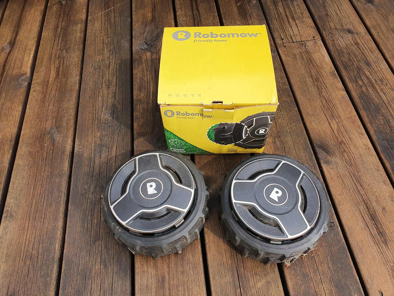 Robomow power wheels/brede hjul | FINN-torget
