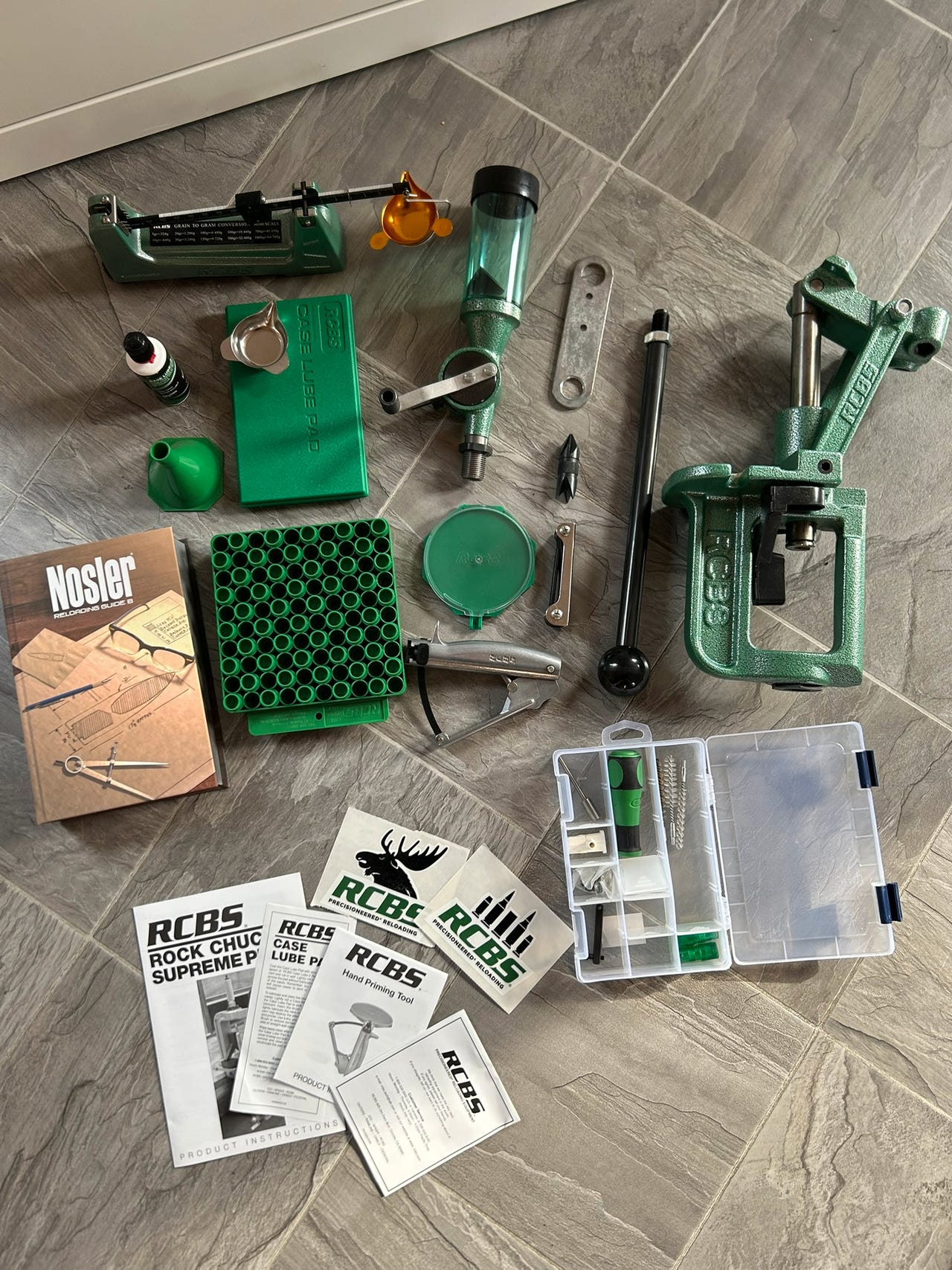 RCBS Rock Chucker Supreme Master Kit | FINN-torget