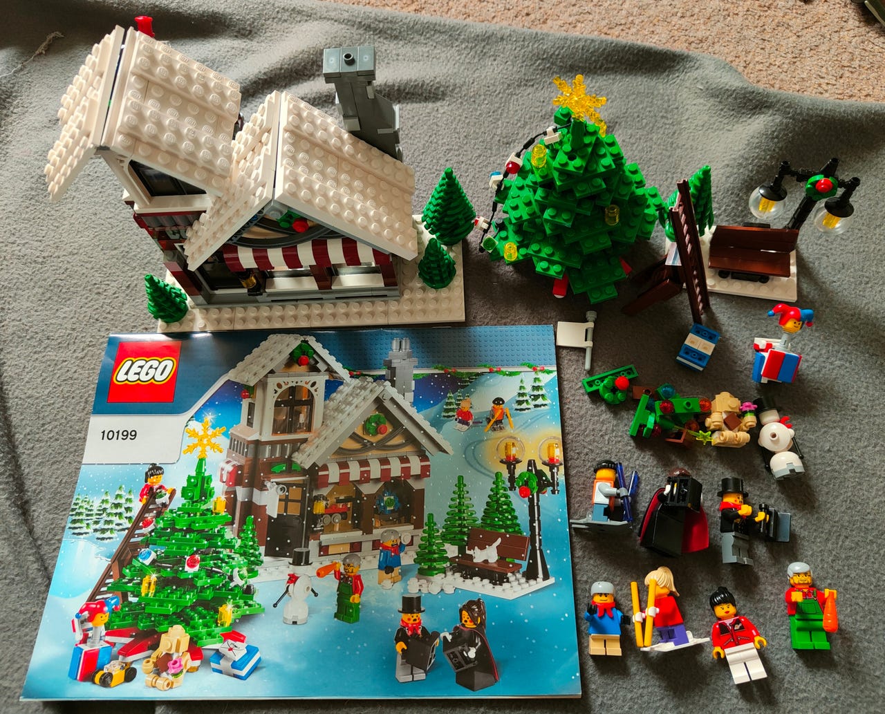 Lego 10199 winter toy shop - jule lego | FINN-torget
