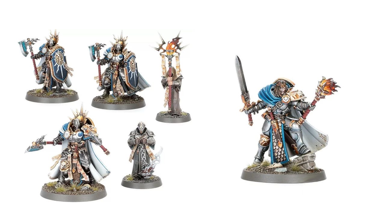 Warhammer Age of Sigmar: Reclusians og Knight-Questor | FINN-torget