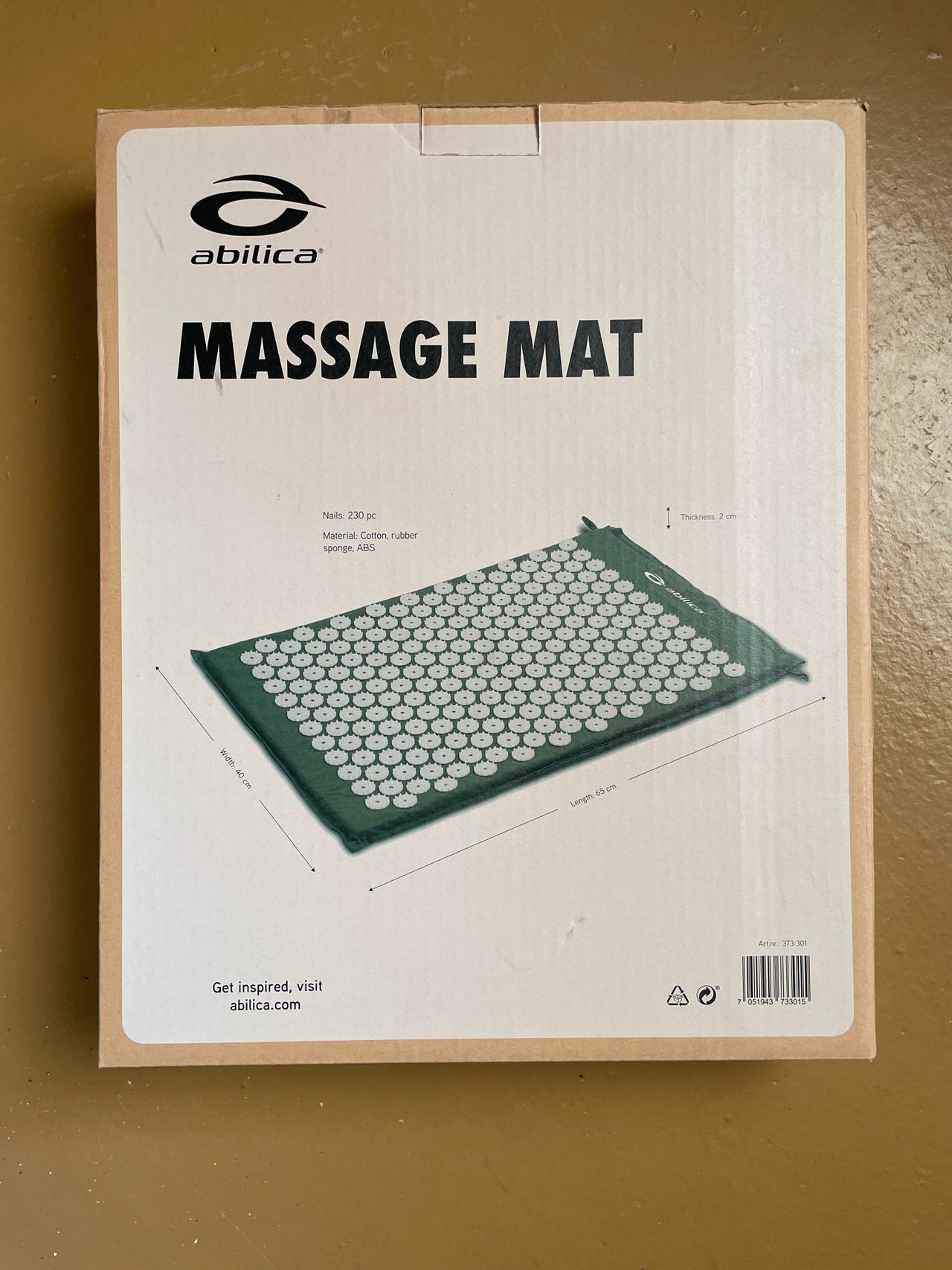 Abilica Massage Mat, spikermatte, ubrukt kr 150,- | FINN-torget
