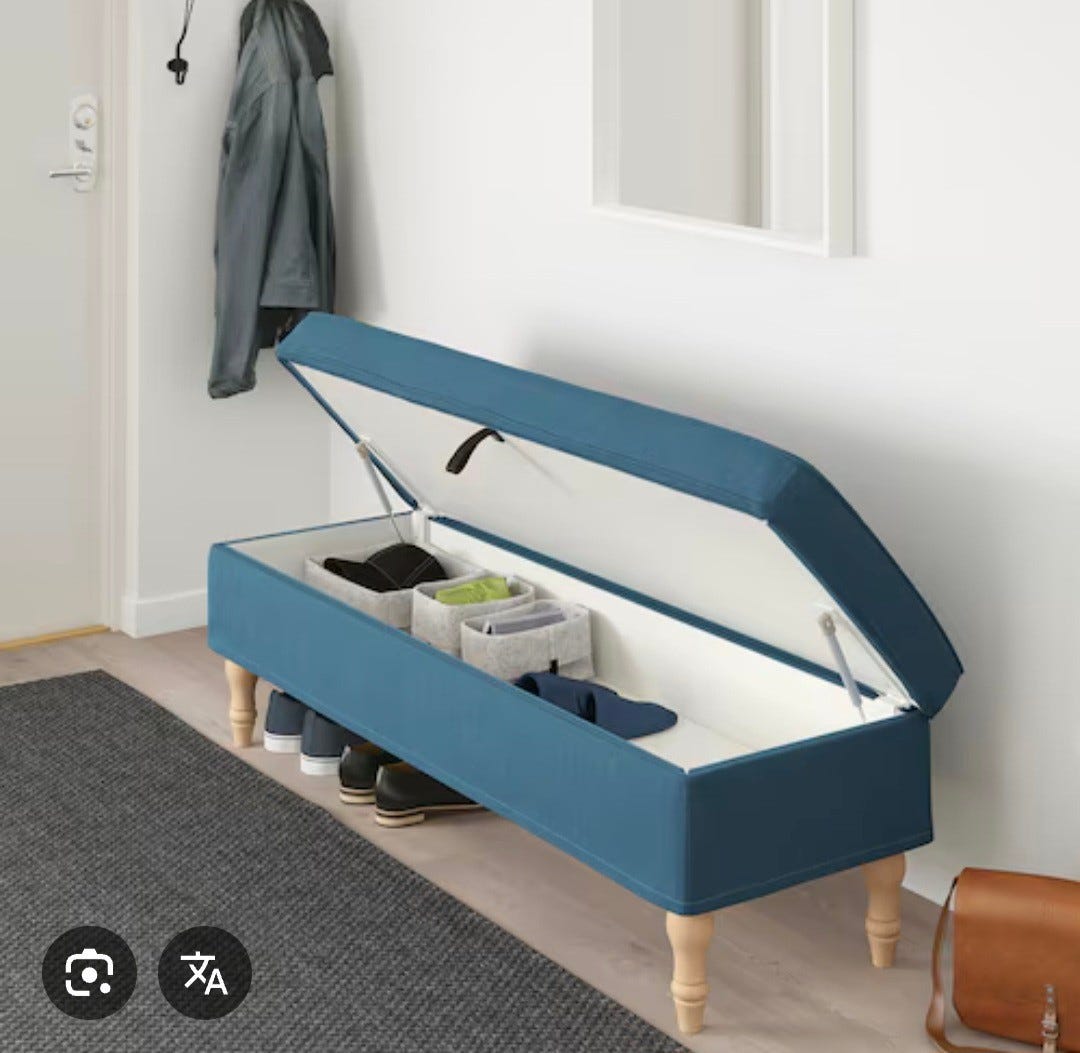 Ikea Oppbevarings puff | FINN-torget