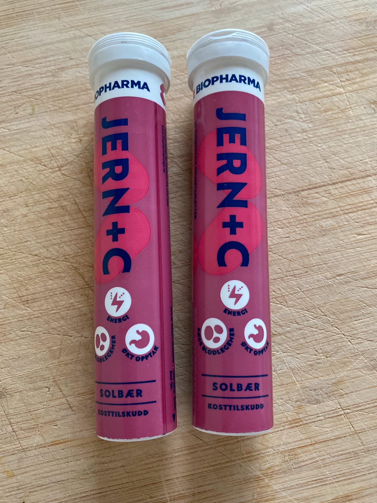 Kosttilskudd jern + C 2 st | FINN-torget