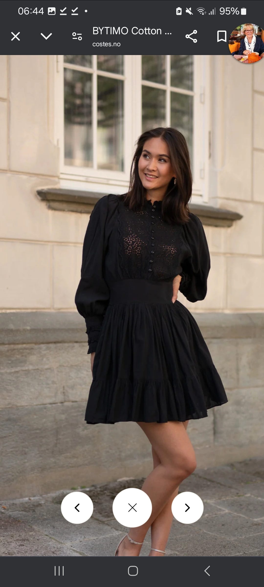 Ny By Timo Cotton Slub Mini str M, sort | FINN-torget