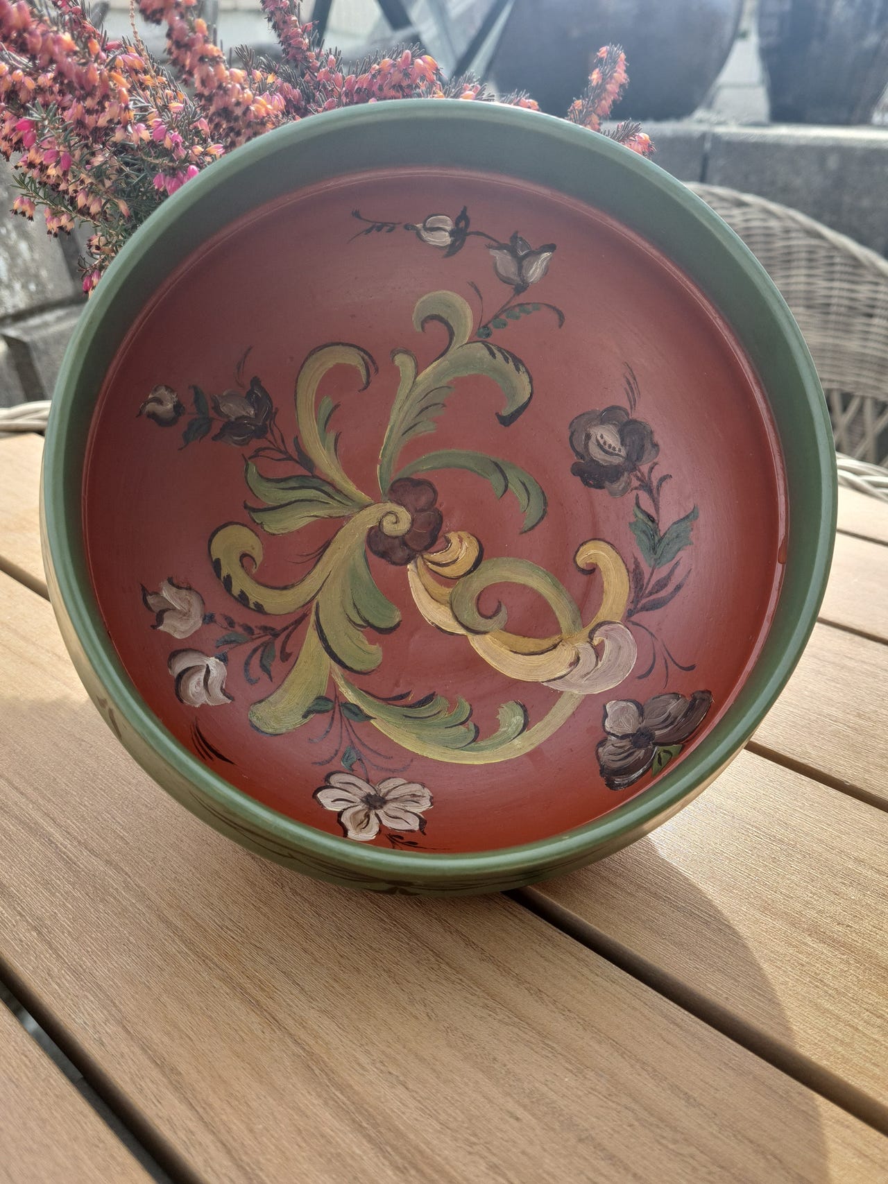 Rosemalt bolle | FINN-torget