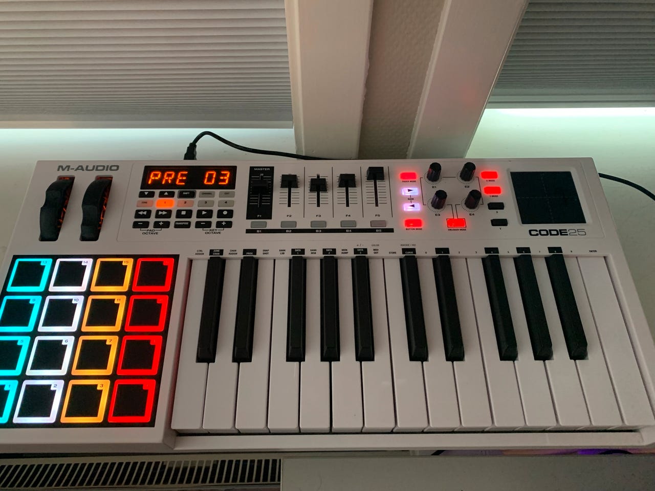 M-Audio Code 25 Controller Keyboard | FINN-torget