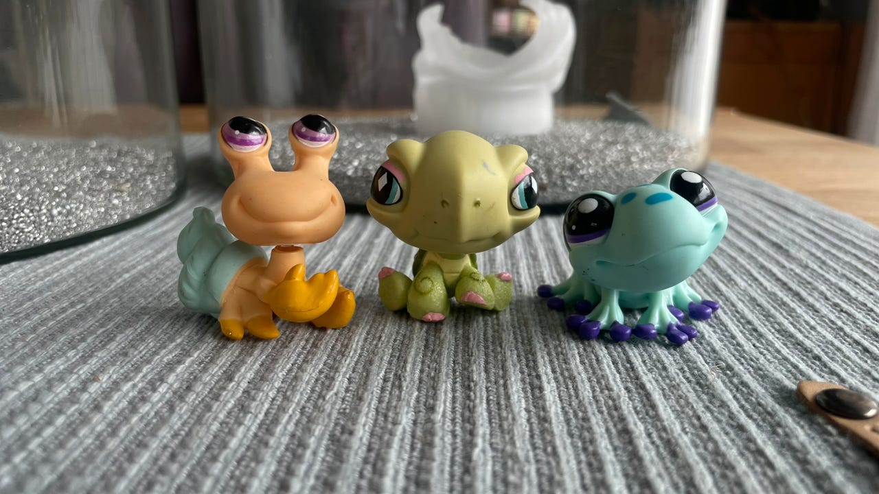 Littlest Pet Shop LPS frosk, heremittkrabbe, og skilpadde | FINN-torget