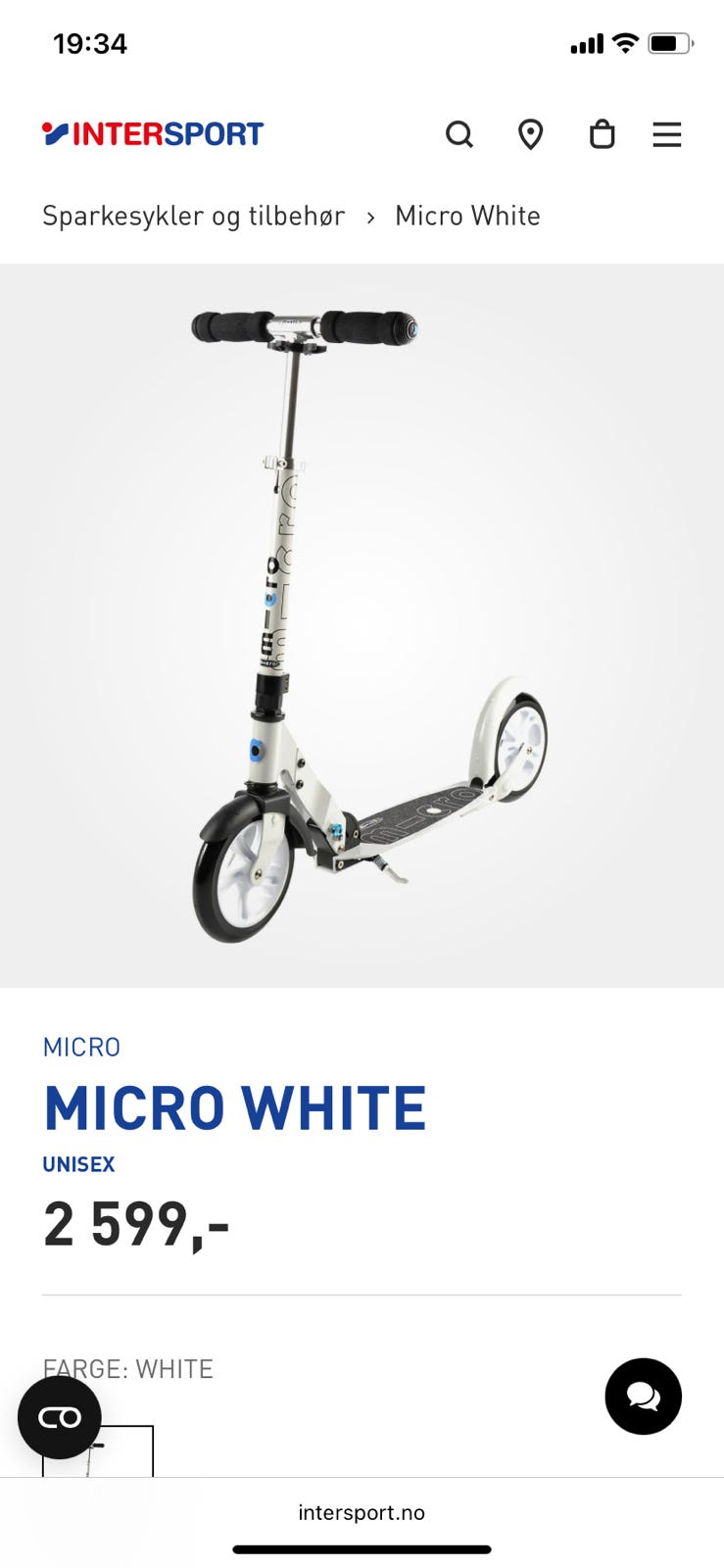 Micro Sparkesykkel | FINN-torget