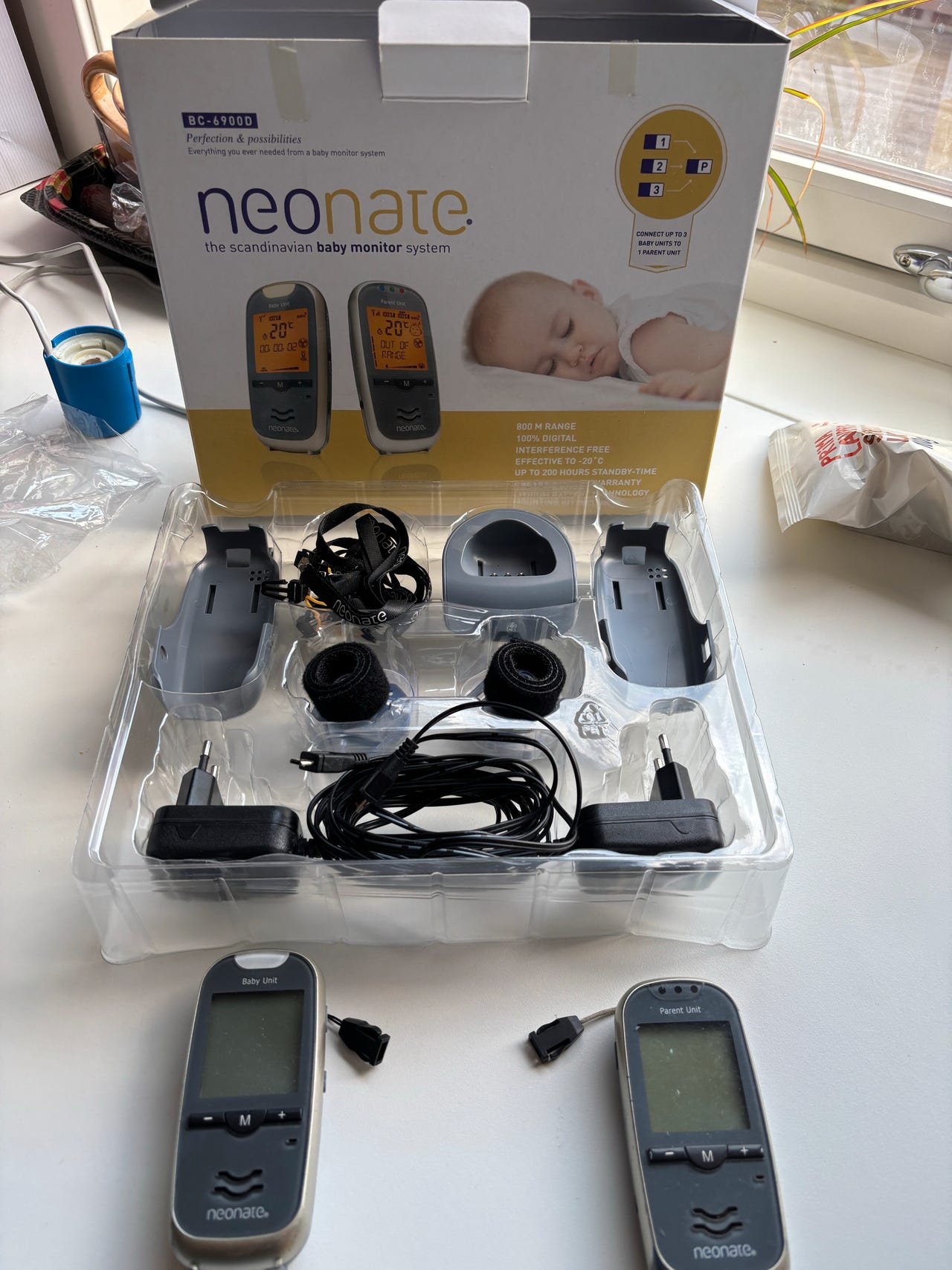 Babycall Neonate 2stk baby, 1 stk parent. | FINN-torget