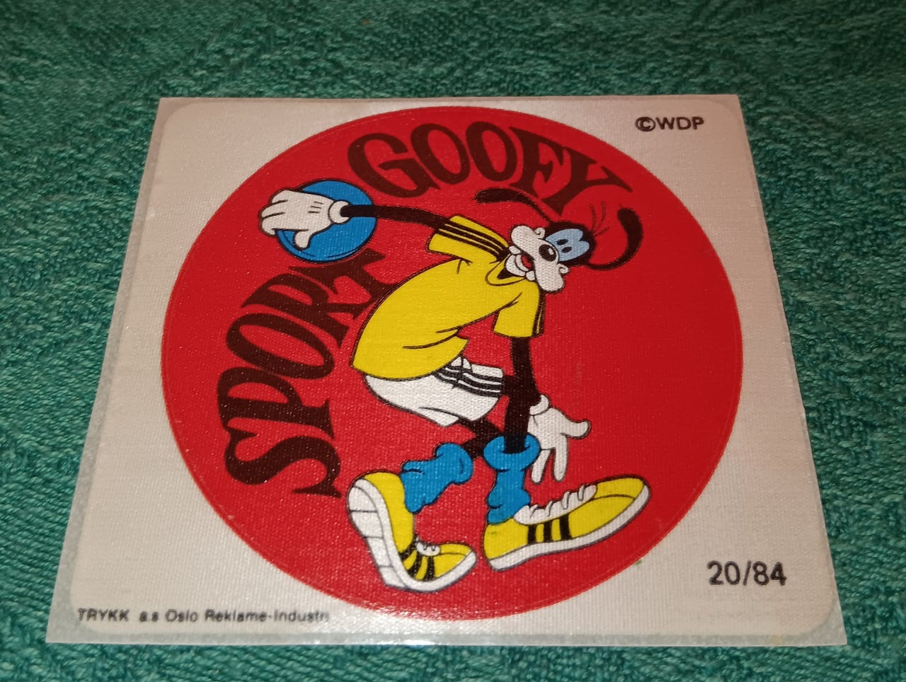 Retro Sport Goofy klistremerke | FINN-torget
