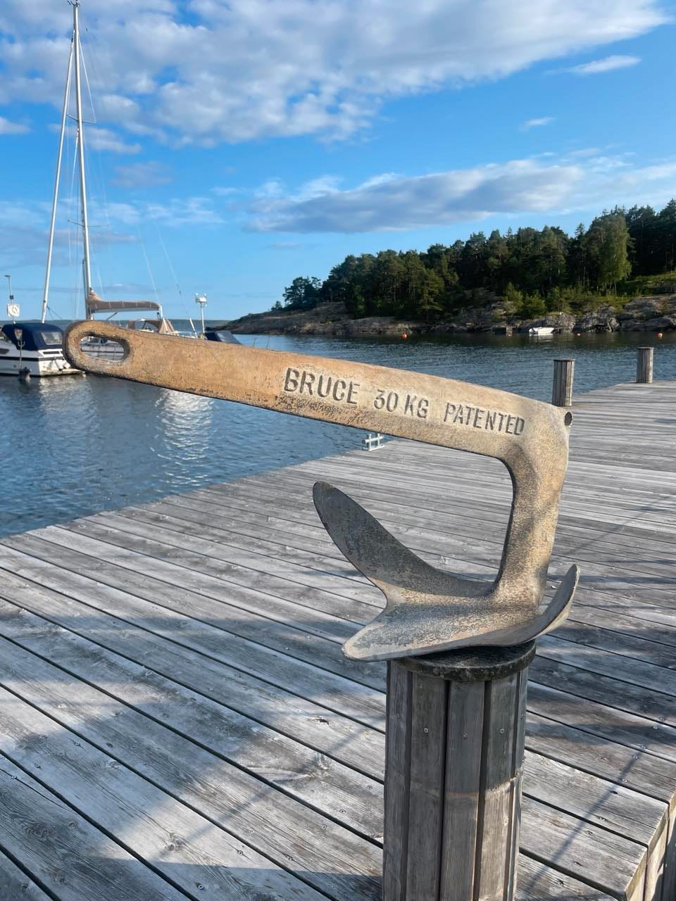 ⚓ Originalt Bruce-anker – 30 kg – Brukt, men i topp stand | FINN-torget