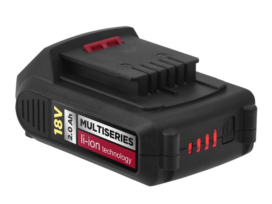 Meec 18V Batteri Med Lader ny/uåpnet | FINN-torget