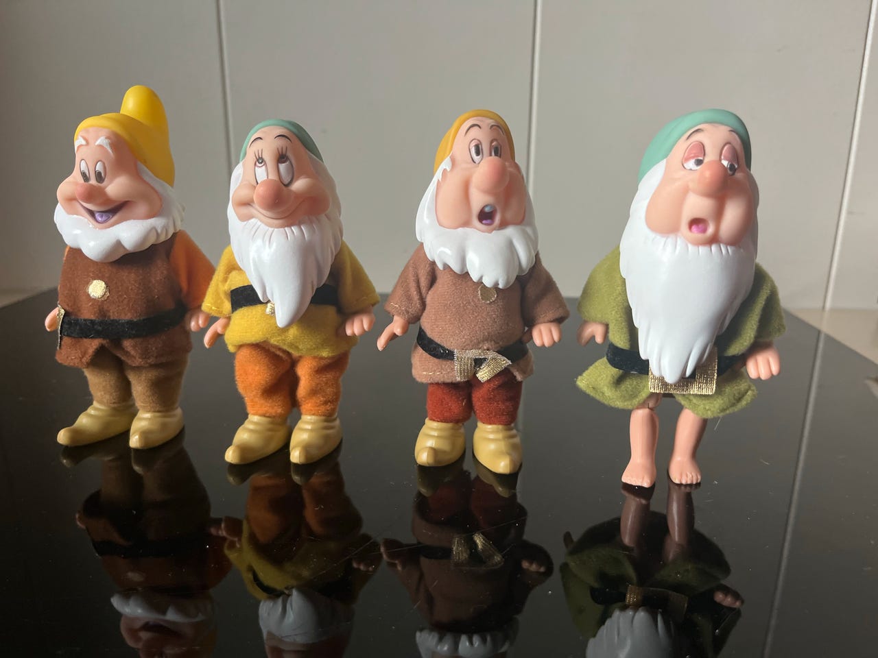 Disney de syv dverger Figurer Sett 4 stk | FINN-torget