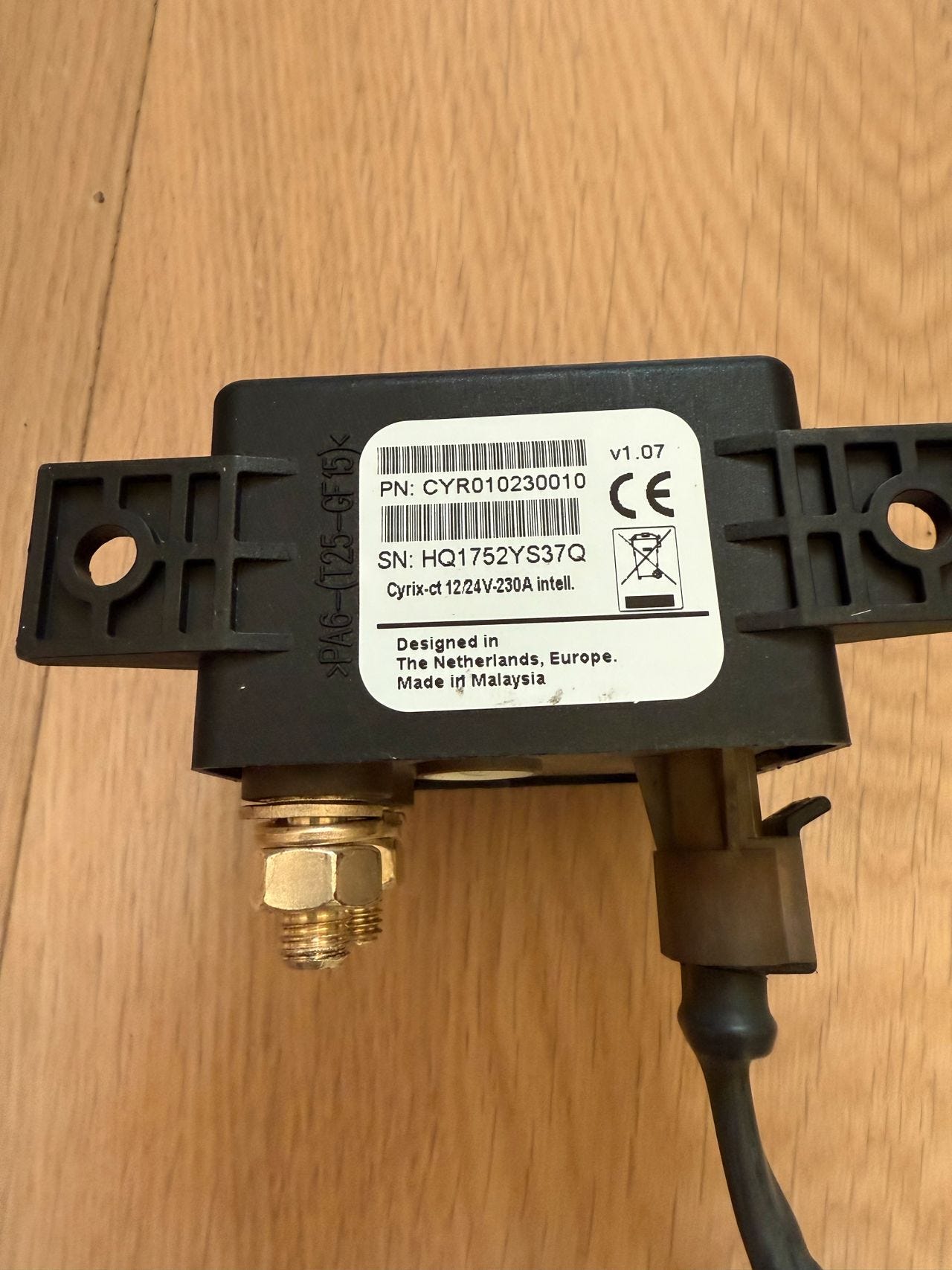 Laderele - Victron Energy Cyrix-ct 12/24V - 230A | FINN-torget