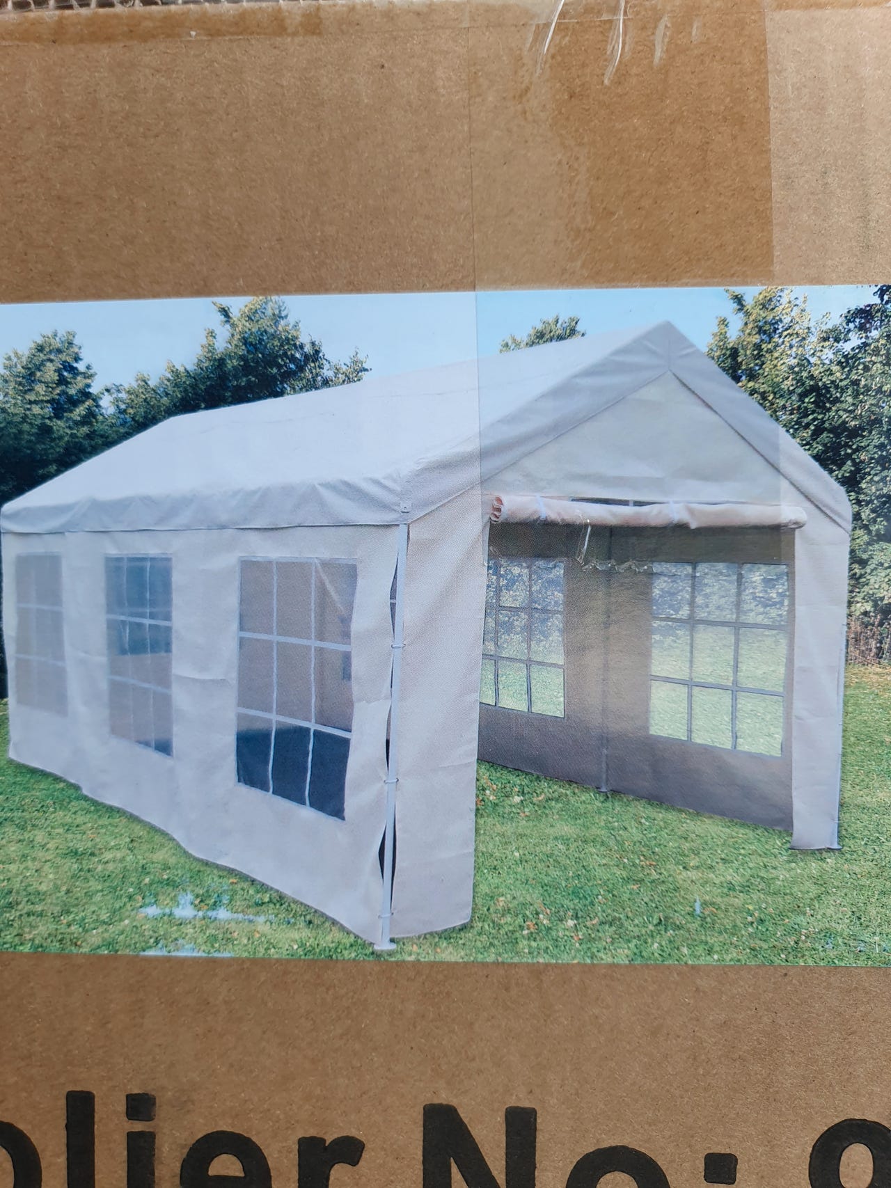 KUPP, ubrukt Partytelt 3x6 meter, Biltema | FINN-torget