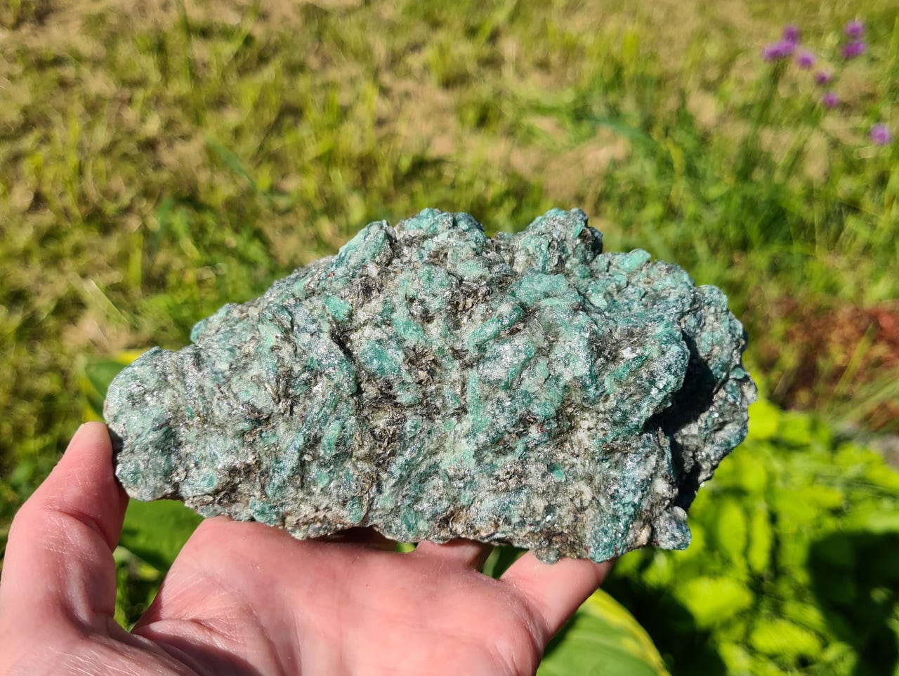 Smaragd mika chrome muskovitt | FINN-torget