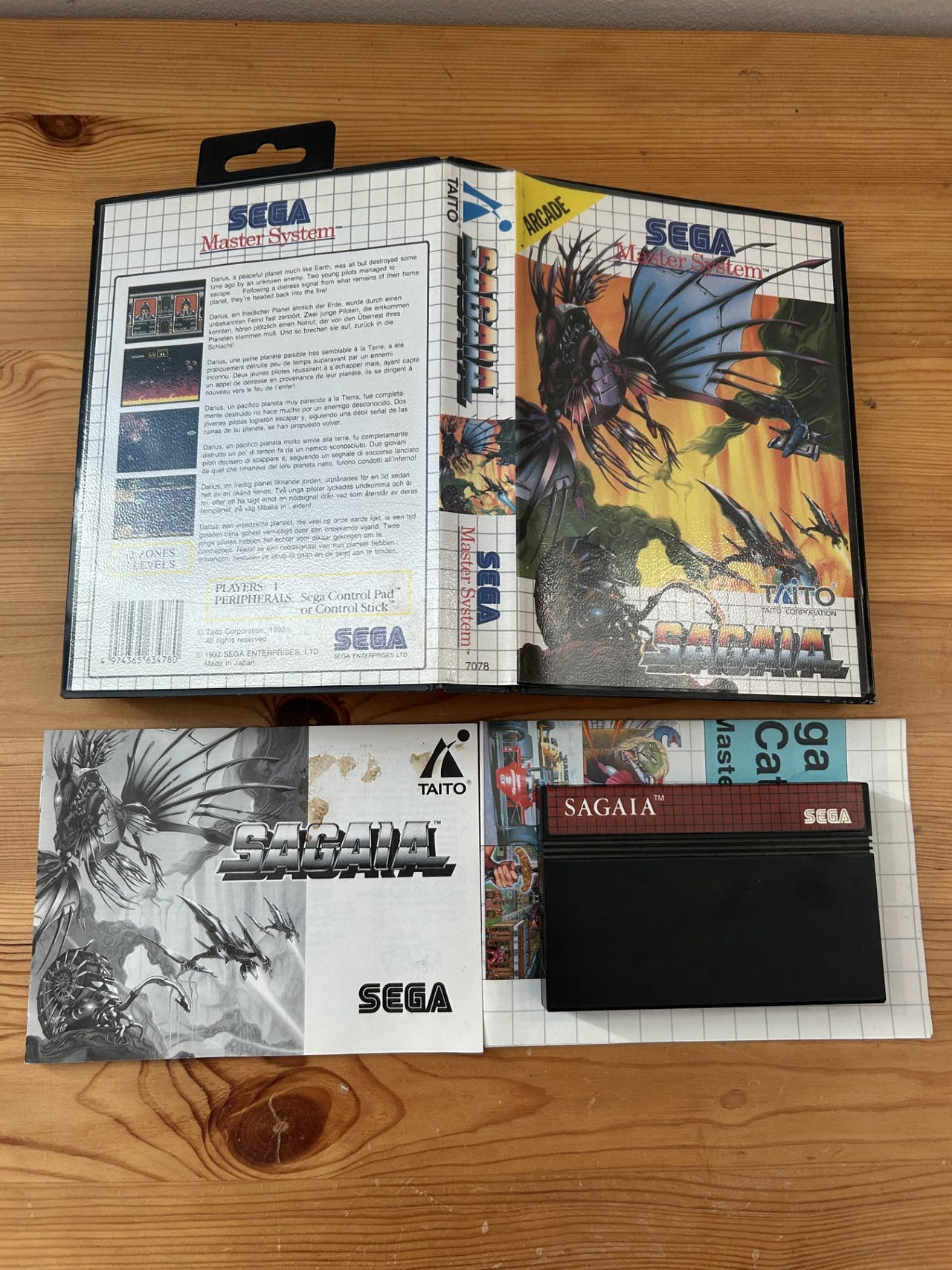 Sagaia til Sega Master System | FINN-torget