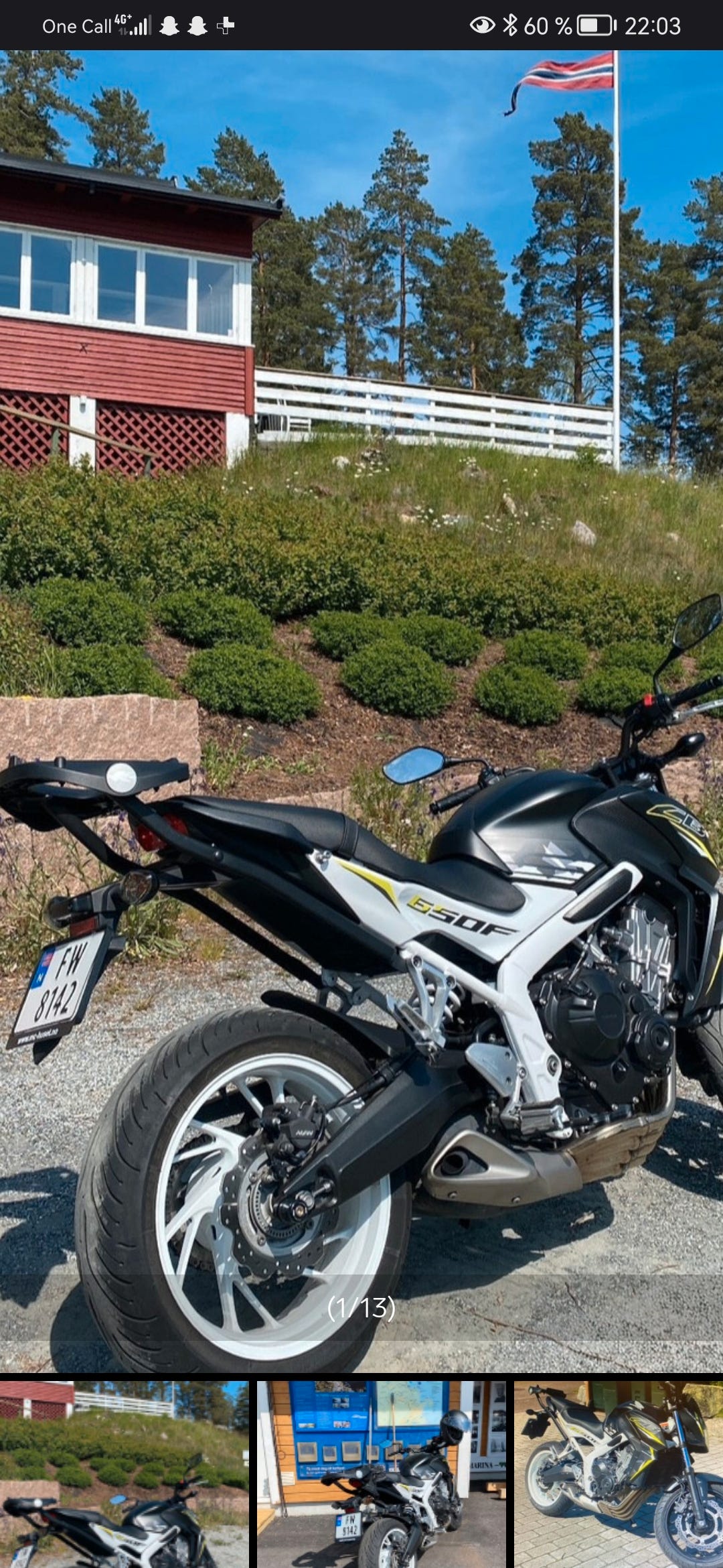 Kappa bagasjebrett m Toppboks og sidevesker | FINN-torget