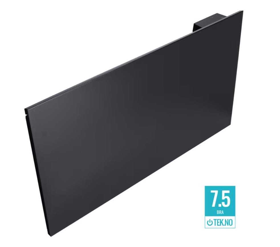 Namron Panelovn ZigBee 800W matt sort | FINN-torget