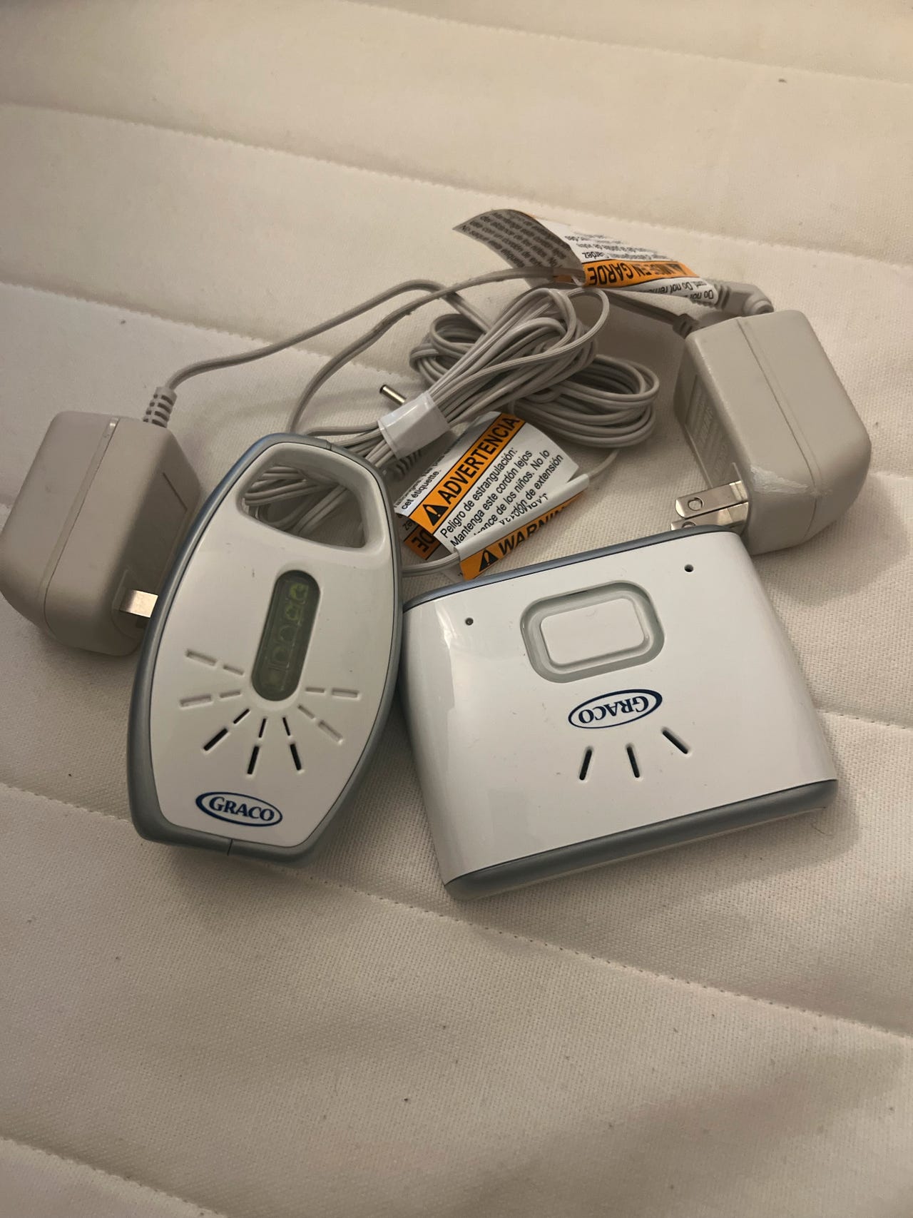 Graco Wireless Digital Baby Monitor White Gray | FINN-torget