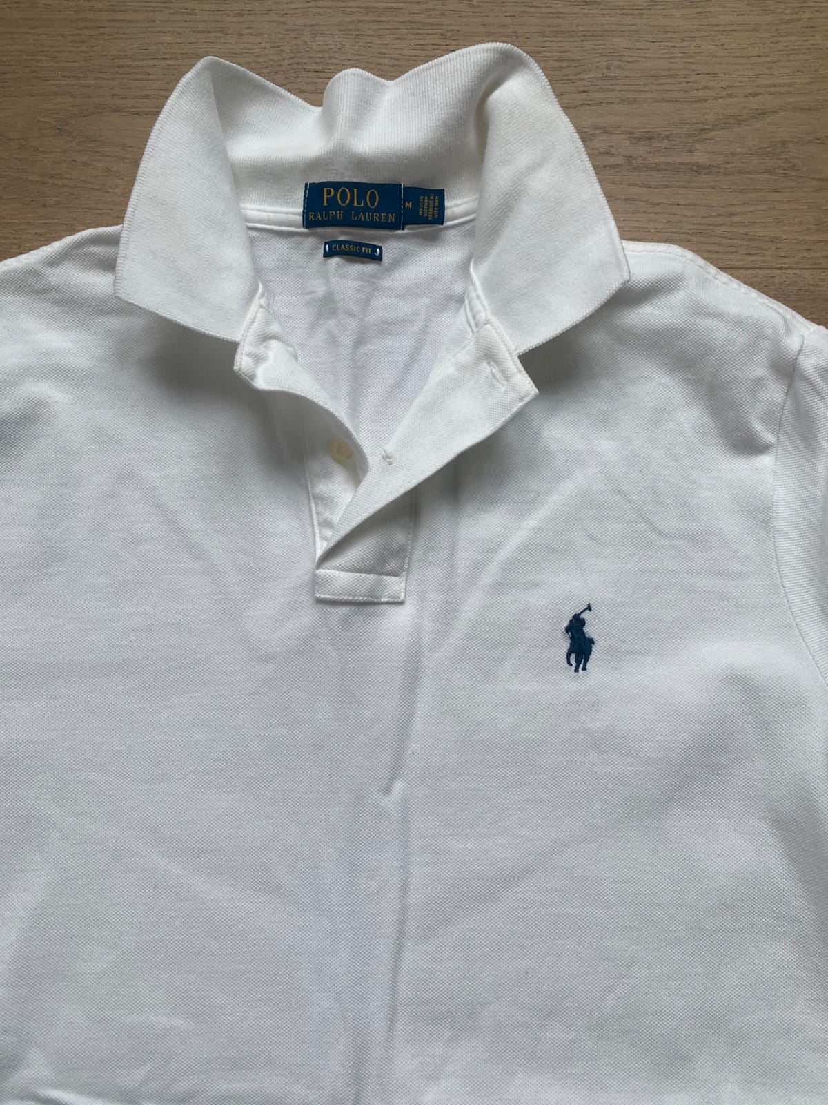 Pique Ralph Laurent (2 stk, hvit+blå) | FINN-torget