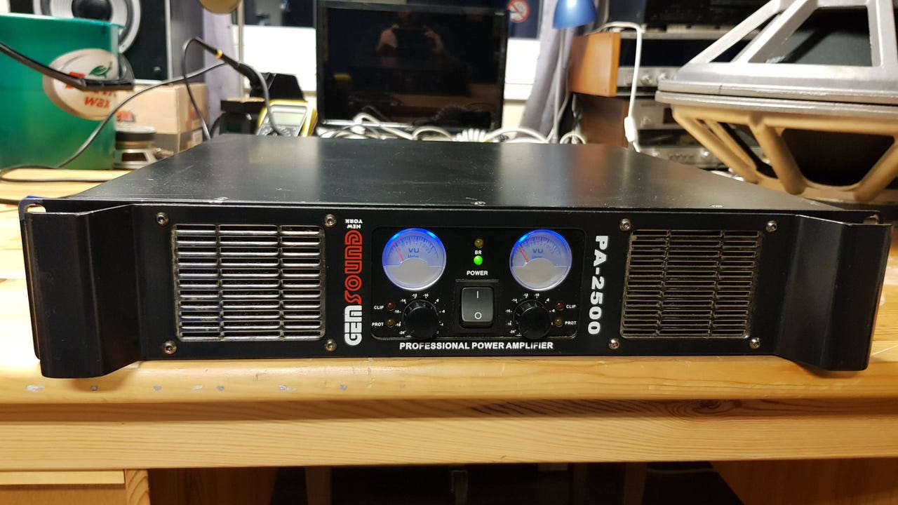 Gem Sound PA-2500 professional power amplifier | FINN-torget