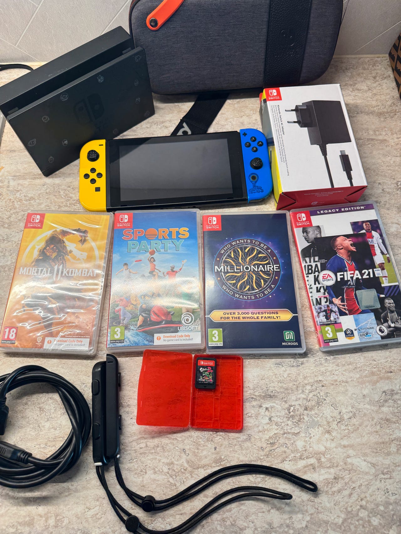 Nintendo switch fortnite edition med 5 spill | FINN-torget