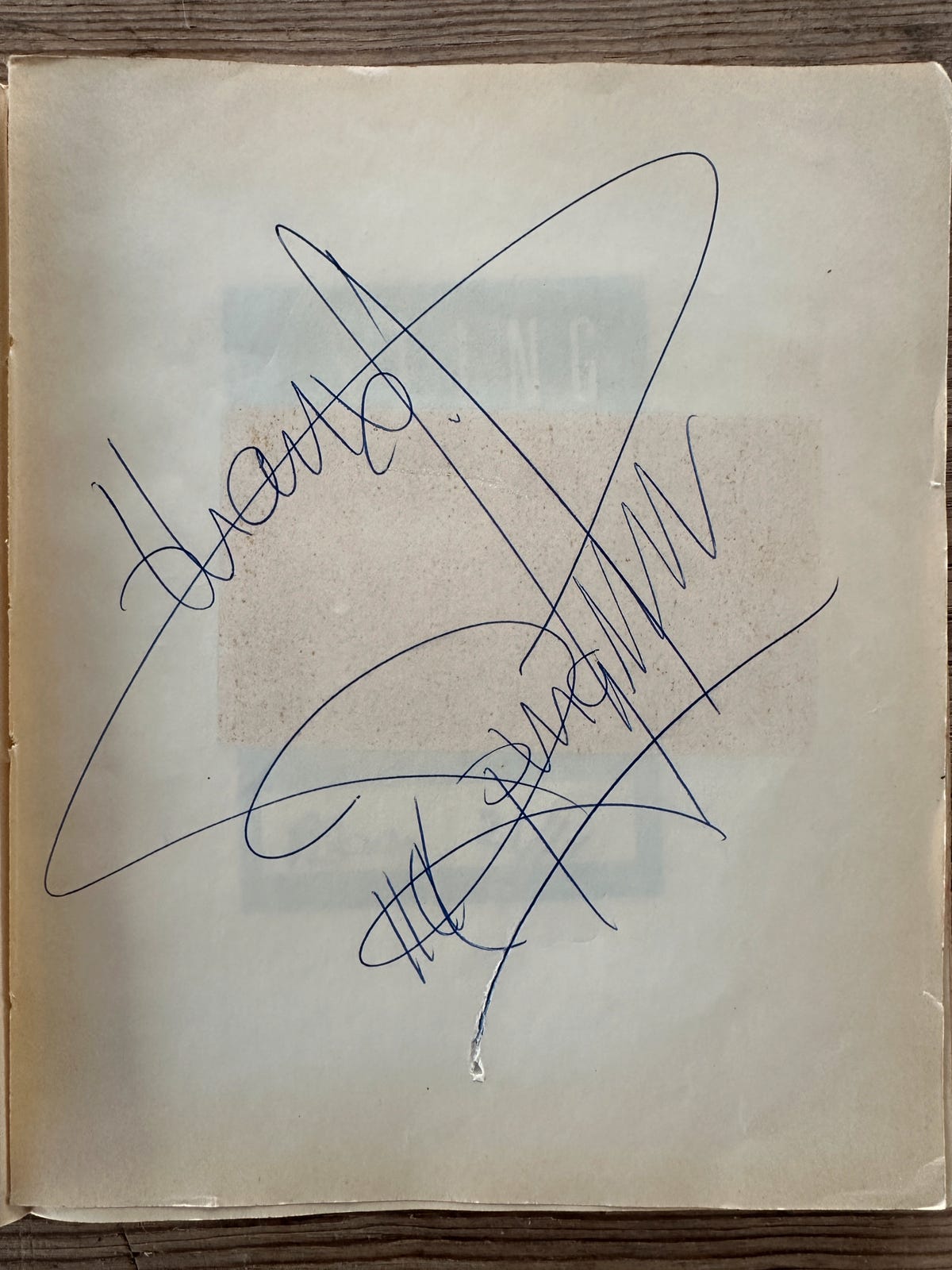 Rick Springfield original autograf fra 1985 | FINN-torget