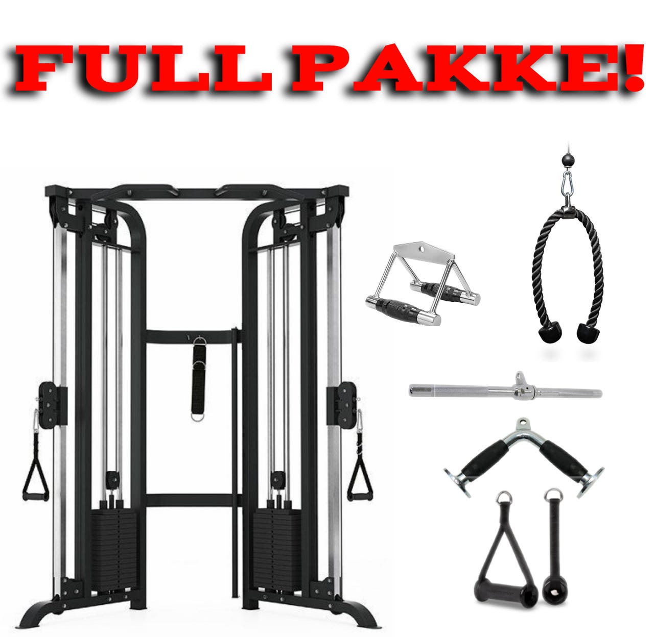 Pivot kabelmaskin m. masse håndtak - Spar 10 000! Nypris for alt ca 28 ...