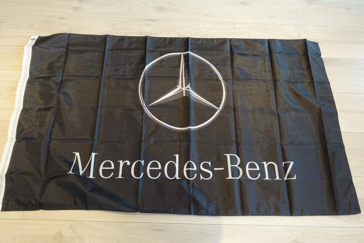 Mercedes Benz flagg | FINN-torget