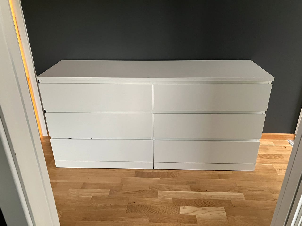 Malm kommode hvit fra Ikea | FINN-torget