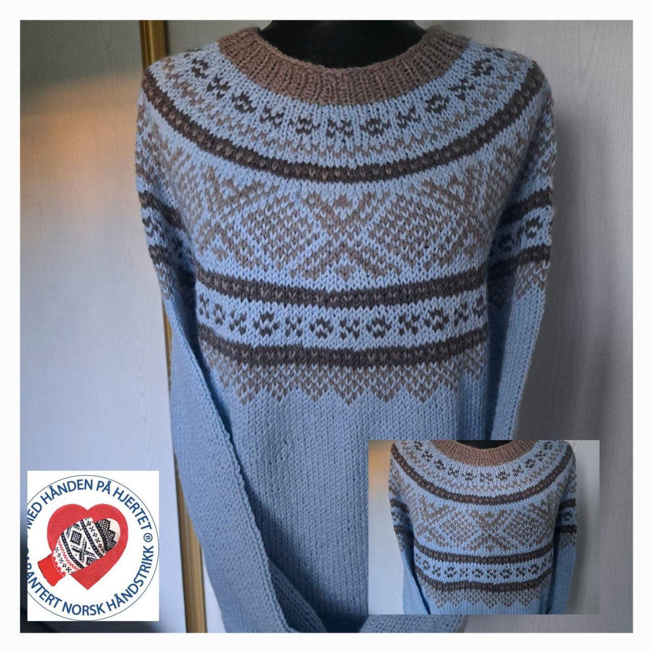 Marius genser strikket I Karisma | FINN-torget