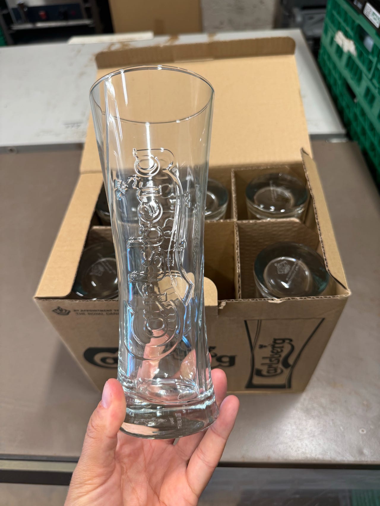 Helt nye Carlsberg glass | FINN-torget