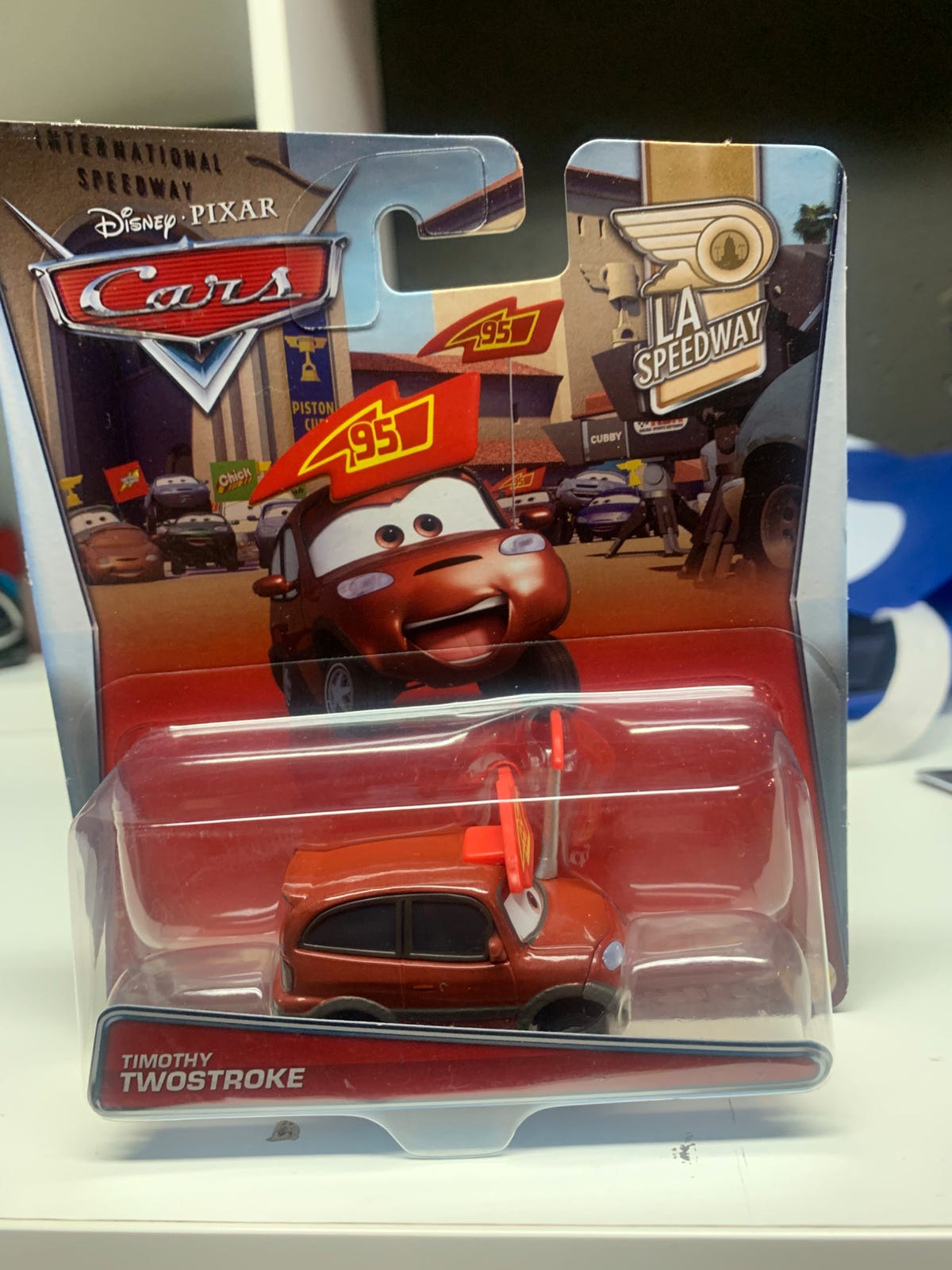 Disney Pixar Cars, Timothy Twostroke, La Speedway, 2015 | FINN-torget