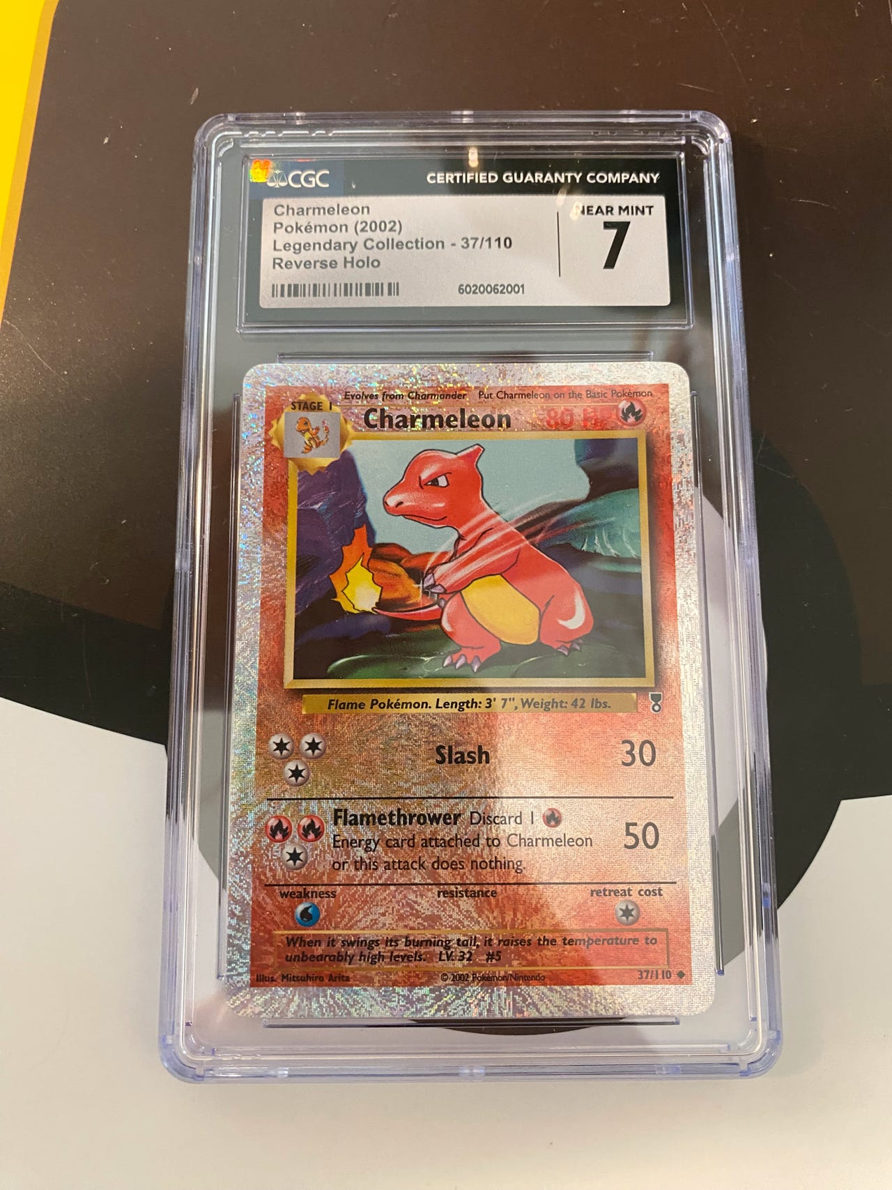 Charmeleon Pokémon kort fra Legendary Collection Reverse Holo | FINN-torget