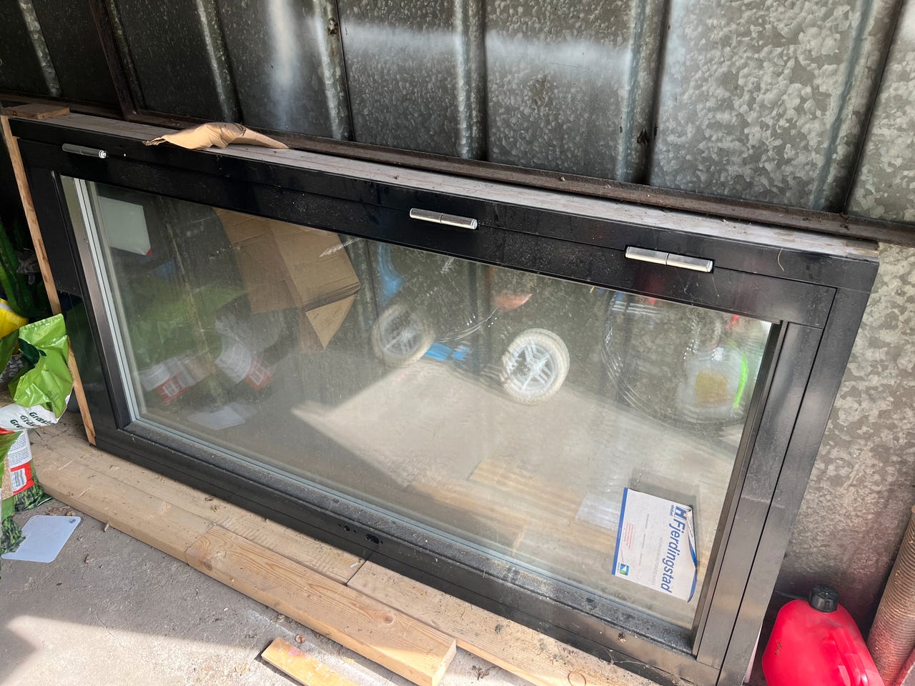 Ubrukt Fjerdingstad vindu / dør - 89x169cm | FINN-torget