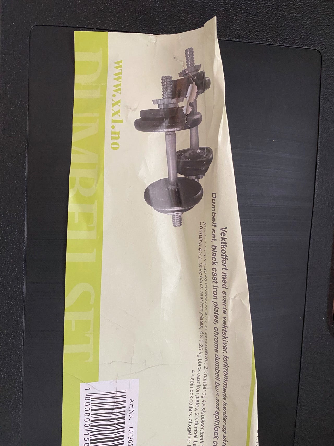 Ukjent Vektsett 20 kg med manualer og vektskiver | FINN-torget