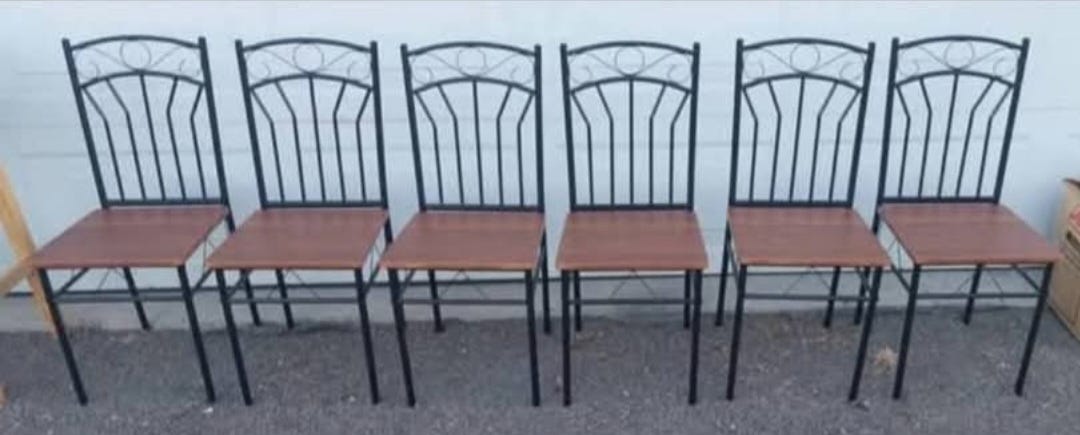 Fine stoler til spisebord/kjøkkenbord. 6 stk. | FINN-torget